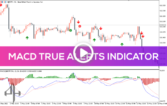 MACD True Alerts Indicator, Accurate Market Signals - PiP Hunter